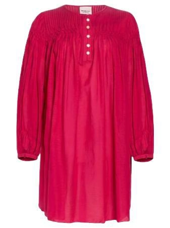 Isabel Marant Étoile Long Sleeve Gathered Dress - No