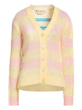 Marni Striped Knit Sweater - Yellow