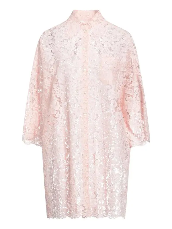 Dolce & Gabbana Lace Shirt - Pink