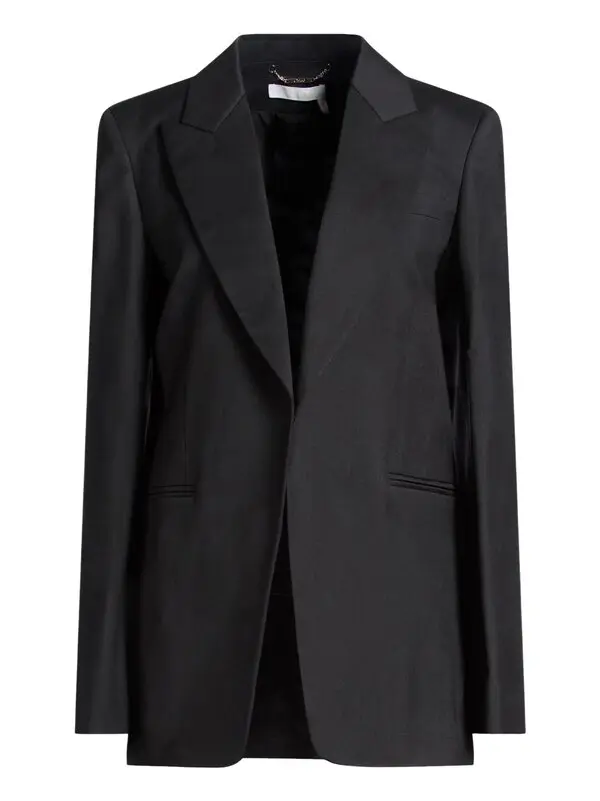 Chloé Wool Single-breasted Blazer - Black