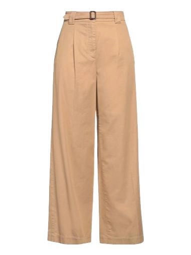 Max Mara Wide-leg Gabardine Trousers - Beige