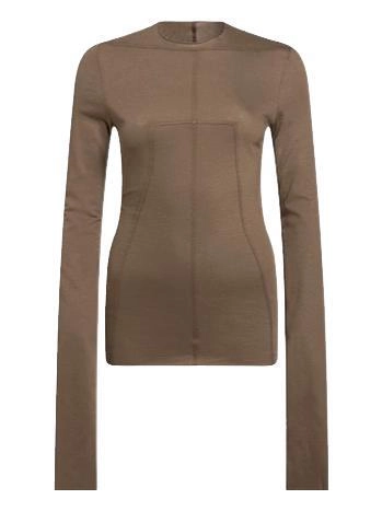 Rick Owens Solid Long Sleeve Tee - No