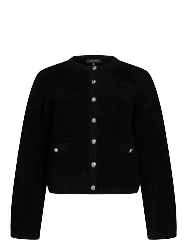 Rag & Bone Solid Color Cardigans - Black