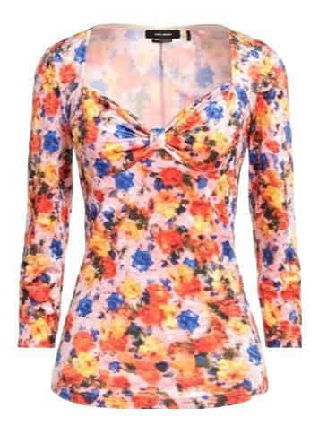 Isabel Marant Étoile Floral Print Knitted Sweater - Orange