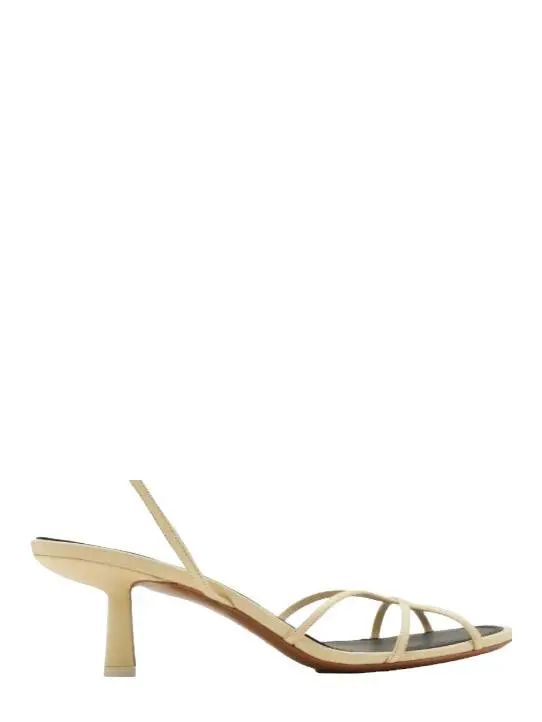 NEOUS 55mm Ibor Heeled Sandals - Nude