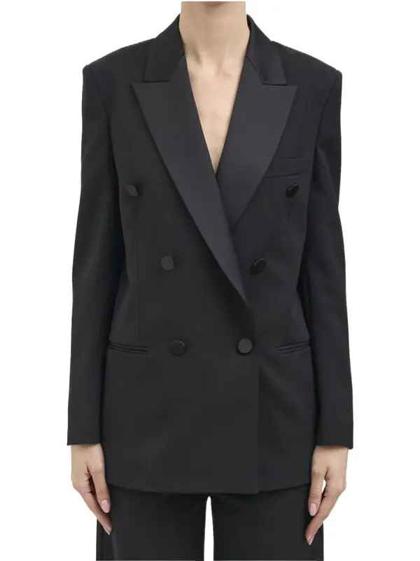 DONDUP Double-breasted Blazer - Black