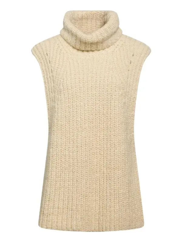 Isabel Marant Étoile Solid-colored Knit Tank Top - Beige