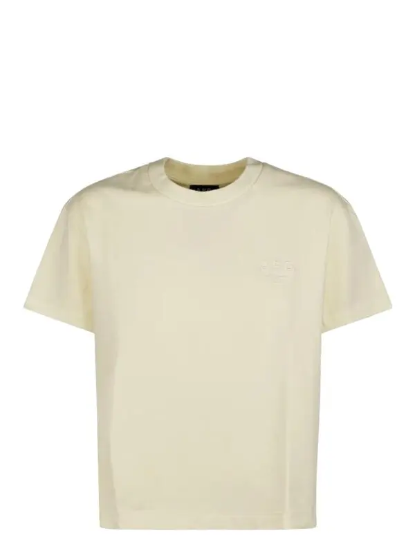 A.p.c. Embroidered T-shirt - Nude