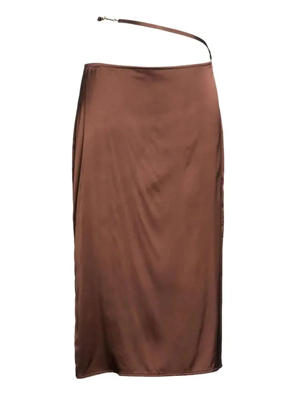 Jacquemus Long Skirts - Chocolate Brown