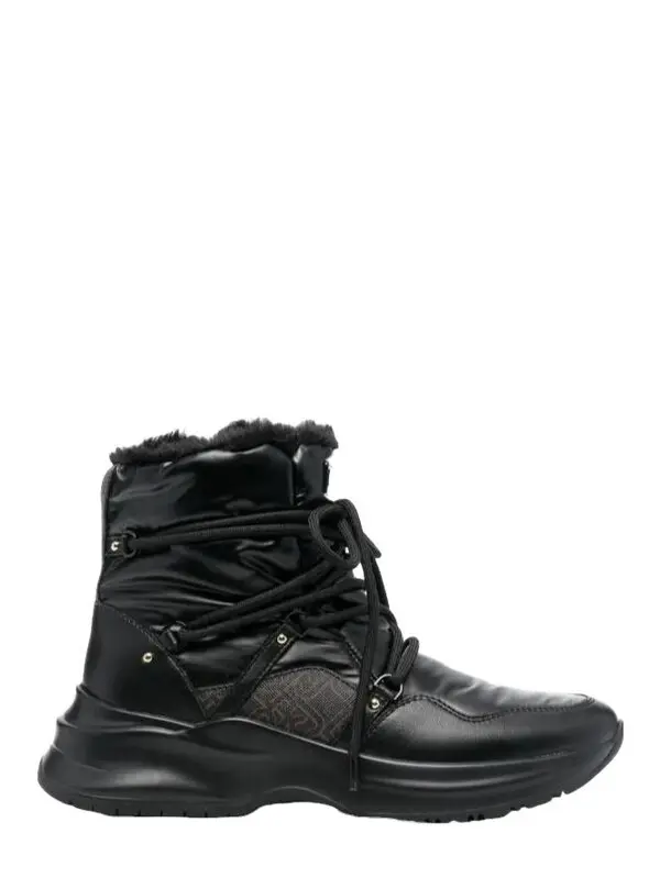Liu Jo Lace-up Ankle Boots - Black