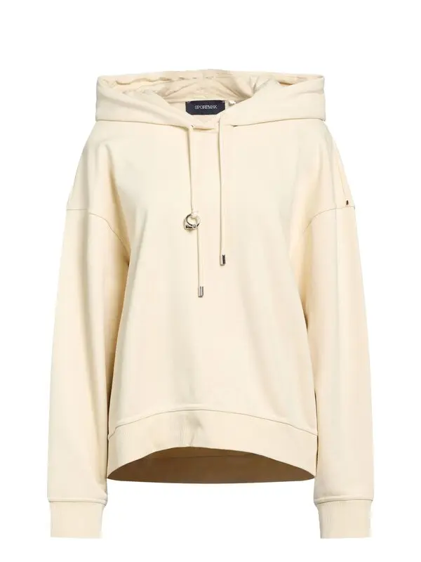 Sportmax Hooded Sweatshirt - Off White