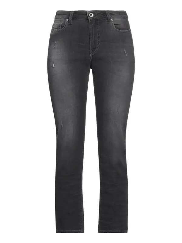 DIESEL® Casual Straight-leg Jeans - Black