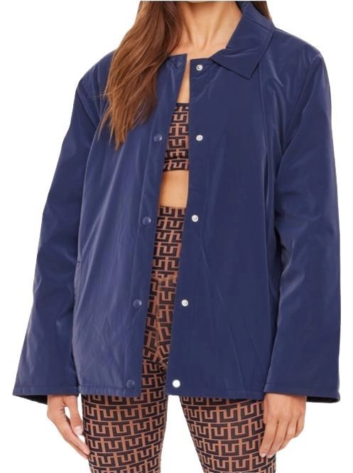 The Upside Levi Reversible Quilted Jacket - Navy Blue