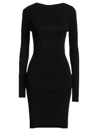 Rick Owens Fitted Knit Dress - Black