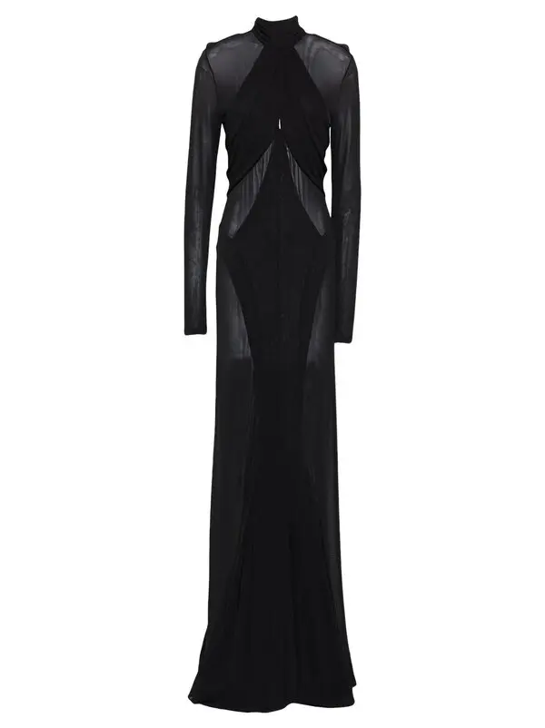 Isabel Marant Étoile Bodycon Long Dress - Black