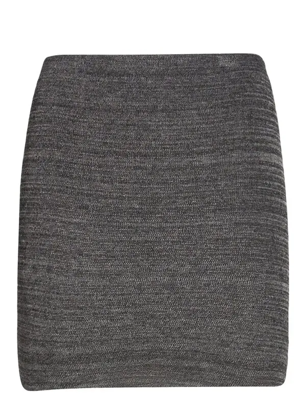 Isabel Marant Étoile Pencil Knit Mini Skirt - Black