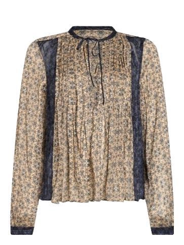 Rag & Bone Bohemian Blouse - Beige