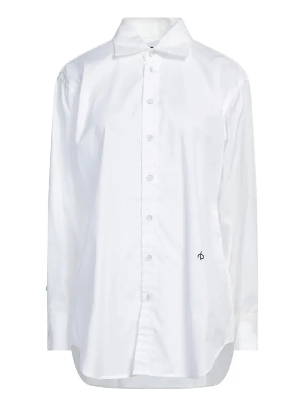 Rag & Bone Classic Collar Poplin Shirt - White
