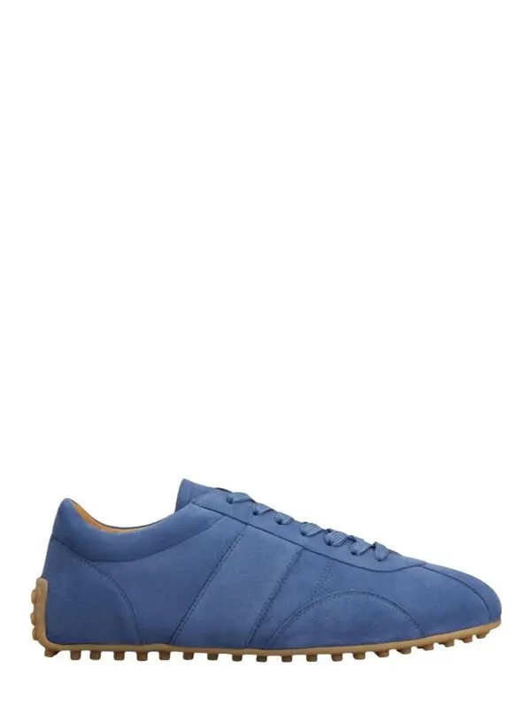 TOD'S Suede Lace-up Sneakers - Blue