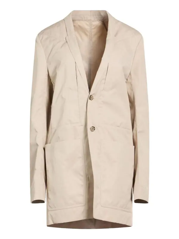 Rick Owens Single-breasted Blazer - Grey