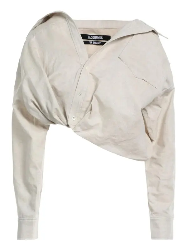 Jacquemus Long Sleeve Shirt - Off-white