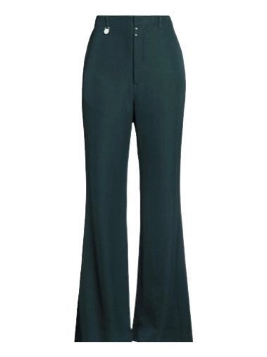 MAISON MARGIELA Wool Flare Pants - Green