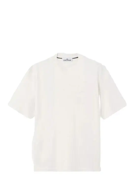 Stone Island Logo-print T-shirt - Ivory