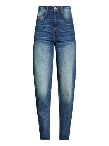 Isabel Marant Étoile Tapered Fit Dark Wash Denim Jeans - Blue