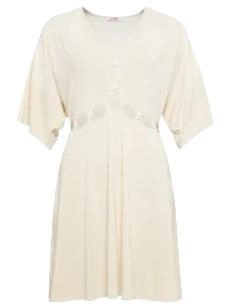 ERES Cutout Short Dress - White