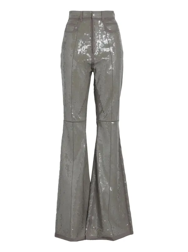 Rick Owens Casual Trousers - Gray