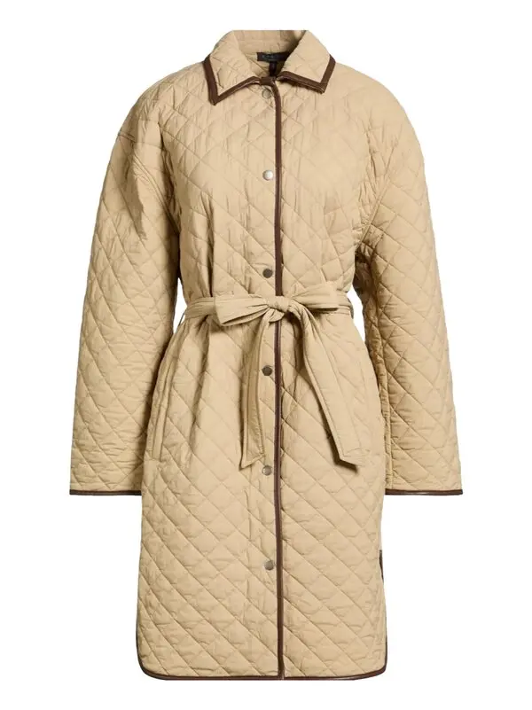 Rag & Bone Lightweight Padded Long-sleeve Coat - Beige