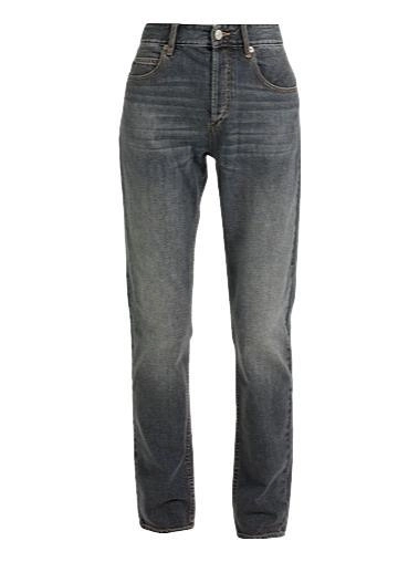 Isabel Marant Étoile Straight-leg Denim Trousers - Grey