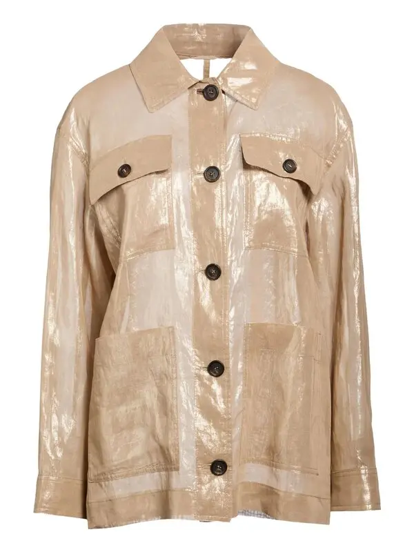 Brunello Cucinelli Solid Colour Shirts Blouses - Nude