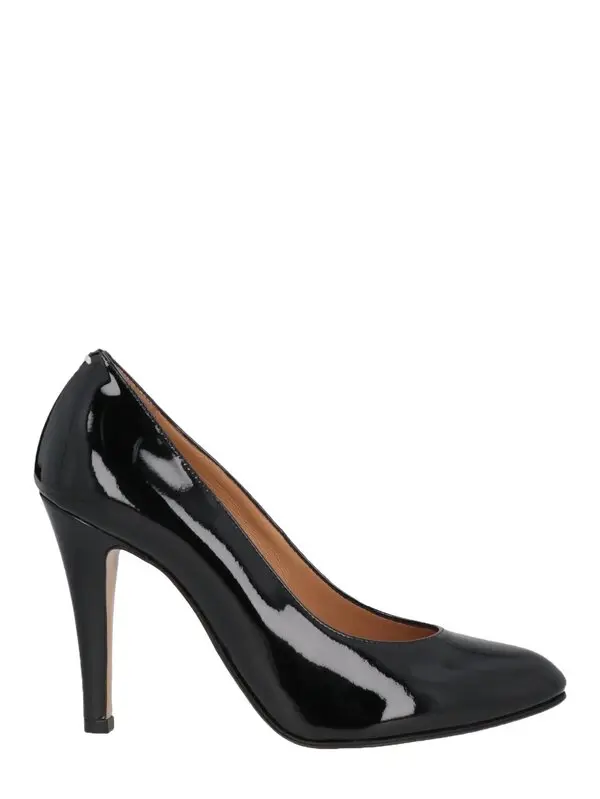 MAISON MARGIELA Patent Leather Cone Heel Pumps - Green