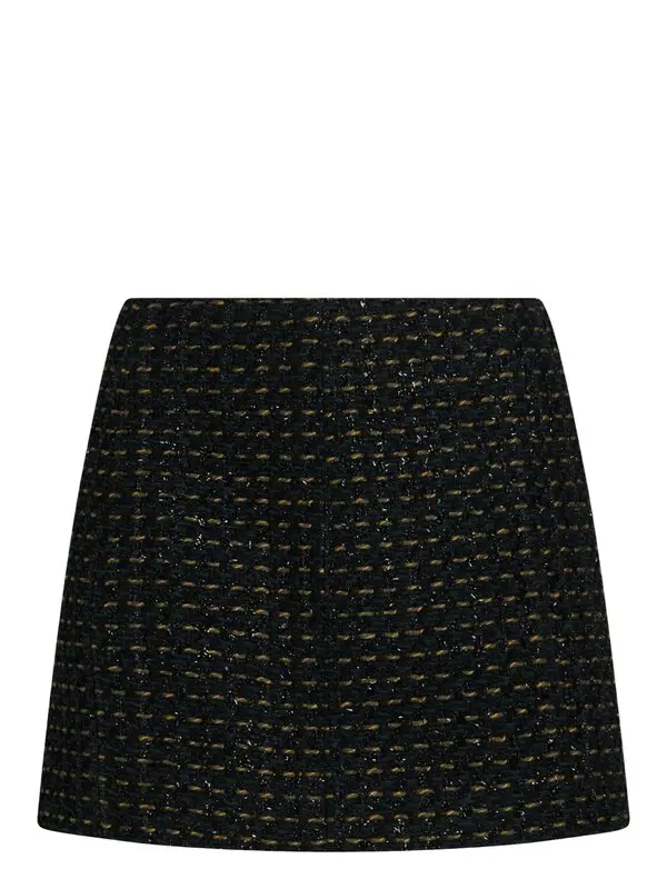 Rag & Bone Tweed Pencil Skirt - Black