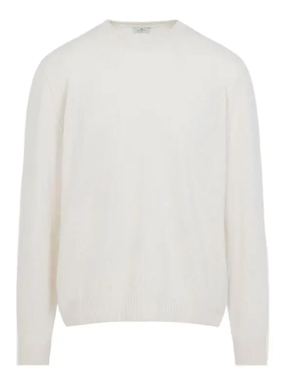 Etro Cashmere Crew Neck Sweater - White