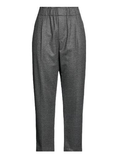Brunello Cucinelli Flannel Trousers - Black