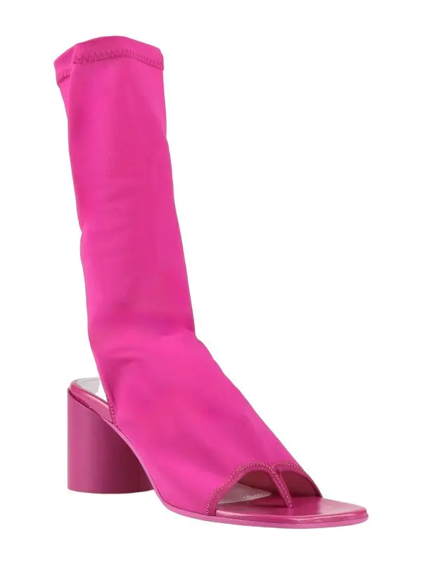MAISON MARGIELA Square Toe Flip Flop Sandals - Fuchsia