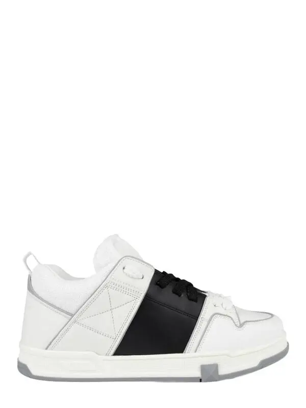 Valentino Garavani Low-top Lace-up Sneakers - White