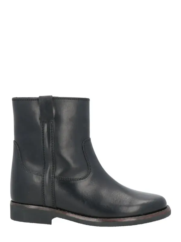 Isabel Marant Étoile Leather Ankle Boots - Black