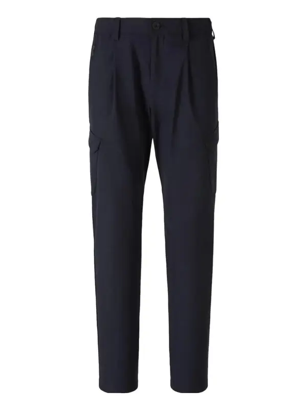 Herno Straight-leg Cargo Trousers - Black