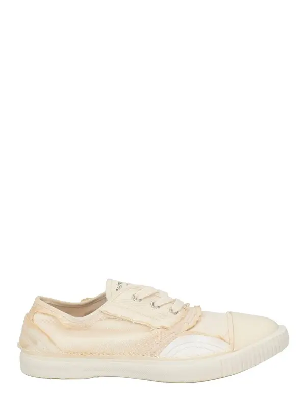 MAISON MARGIELA Minimalist Canvas Low-top Sneakers - Camel