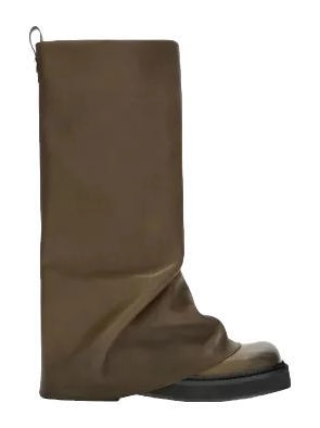 Attico Robin Leather Boots - No