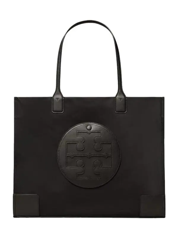 Tory Burch Logo Tote - Black