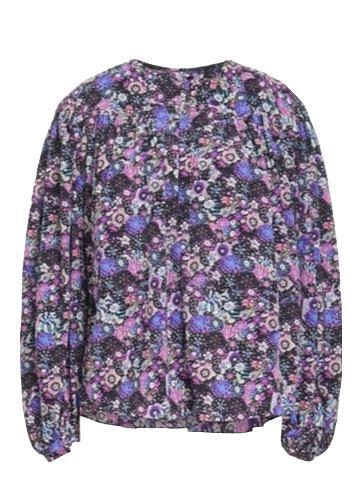 Isabel Marant Étoile Printed Crepe Blouse - Purple