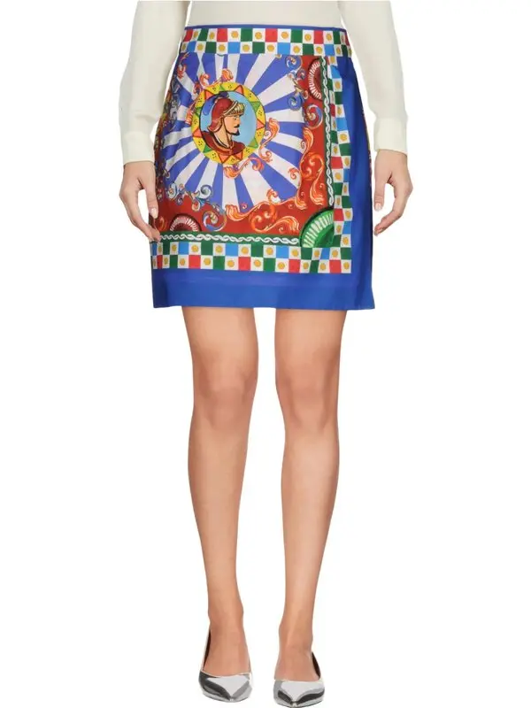 Dolce & Gabbana Mini Skirt - Blue