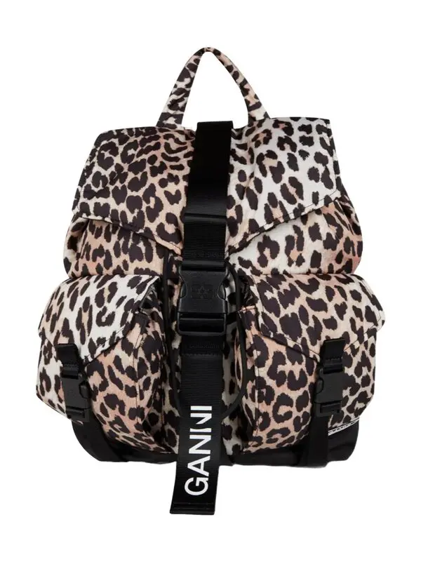 GANNI Fashion Backpack - Black