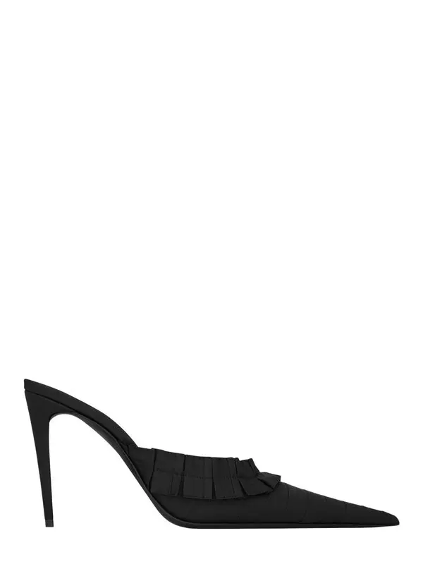 Saint Laurent Madeleine High Heel Sandals - Black