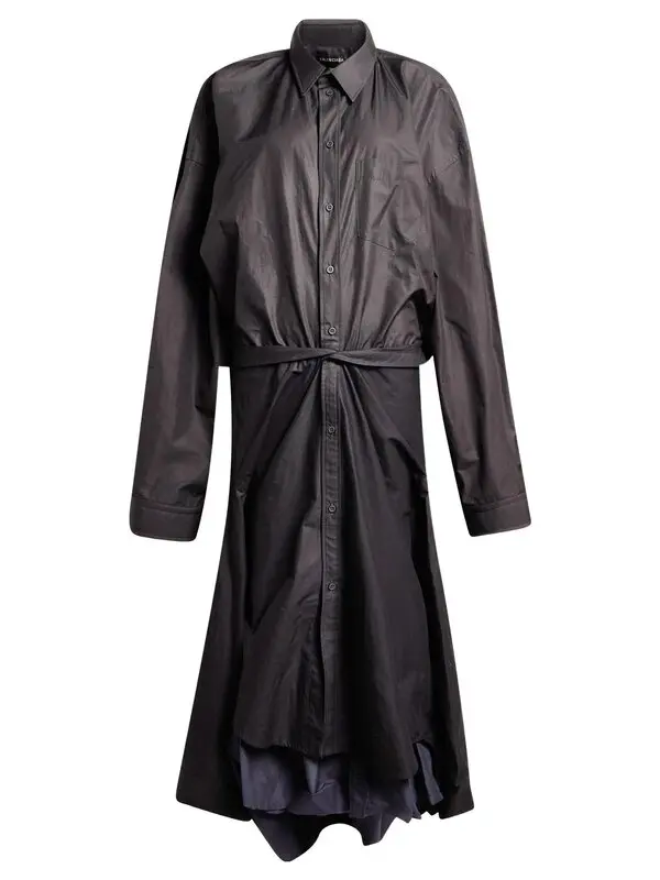 Balenciaga Embellished Shirt Dress - No