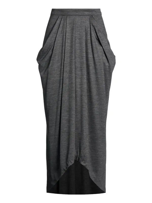 Isabel Marant Étoile Asymmetrical Jersey Knit Maxi Skirt - No